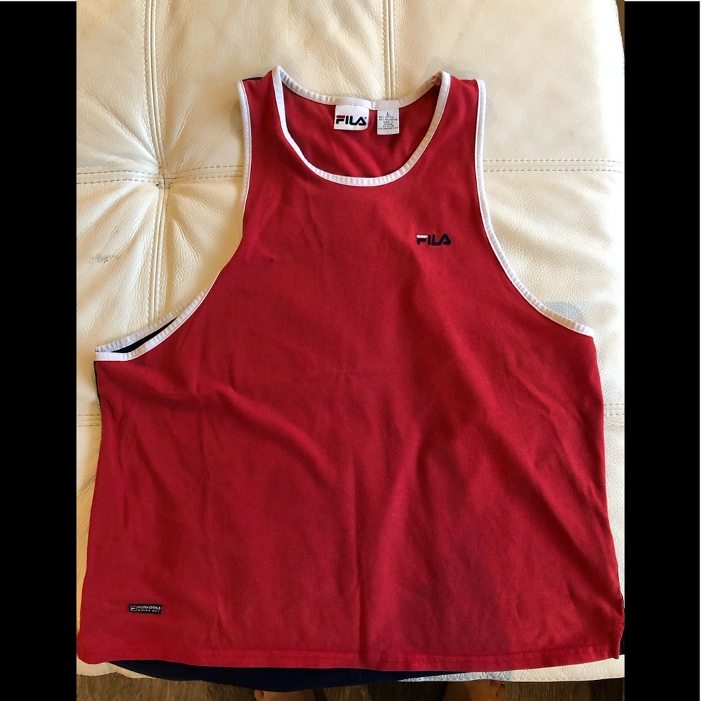 Fila Vintage Tank Super Cute Over A Bathing Suit - Gem